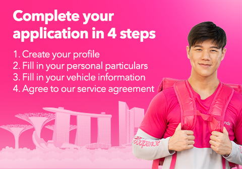 Sign up as a foodpanda rider today | foodpanda SG