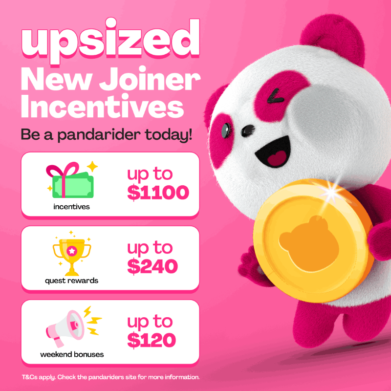 Sign up as a foodpanda rider today | foodpanda SG